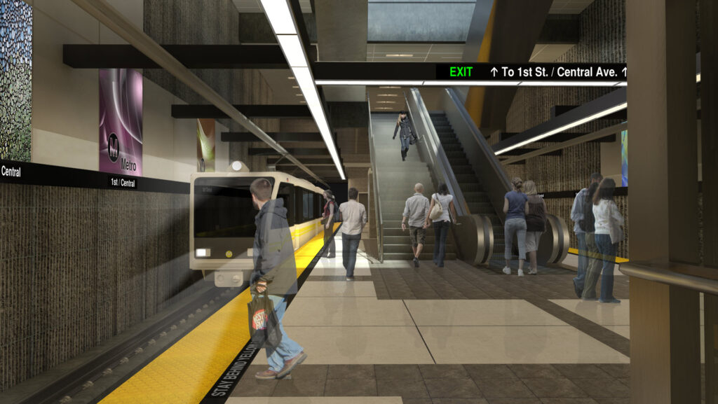 LA Metro Regional Connector @ 1st /Central – Little Tokyo/Arts District ...