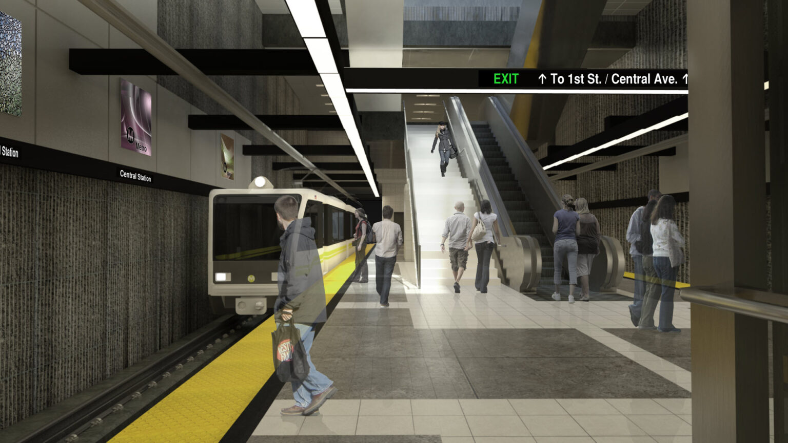 LA Metro Regional Connector @ 1st /Central – Little Tokyo/Arts District ...