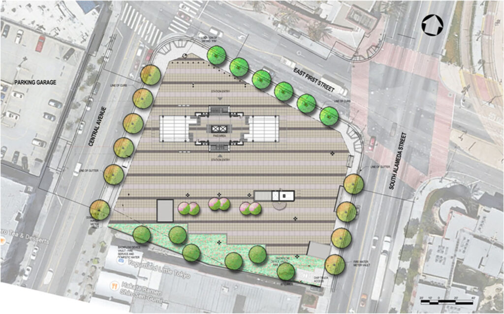 LA Metro Regional Connector @ 1st /Central – Little Tokyo/Arts District ...