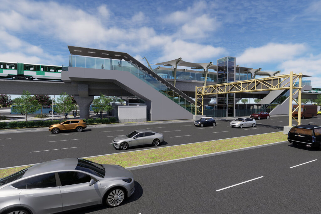 Honolulu Rail Transit Hālawa Station @ Aloha Stadium - Anil Verma ...