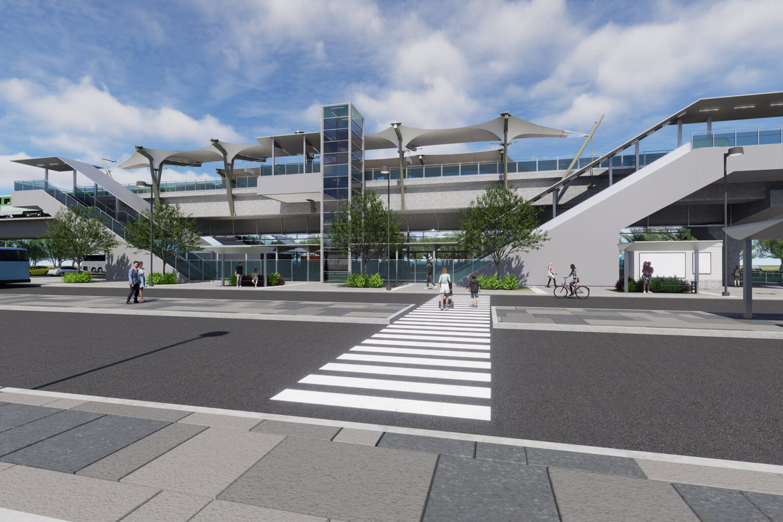 Honolulu Rail Transit Hālawa Station @ Aloha Stadium - Anil Verma ...