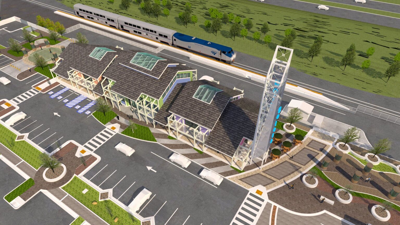 Goleta Train Depot Amtrak Station in Santa Barbara County - Anil Verma ...