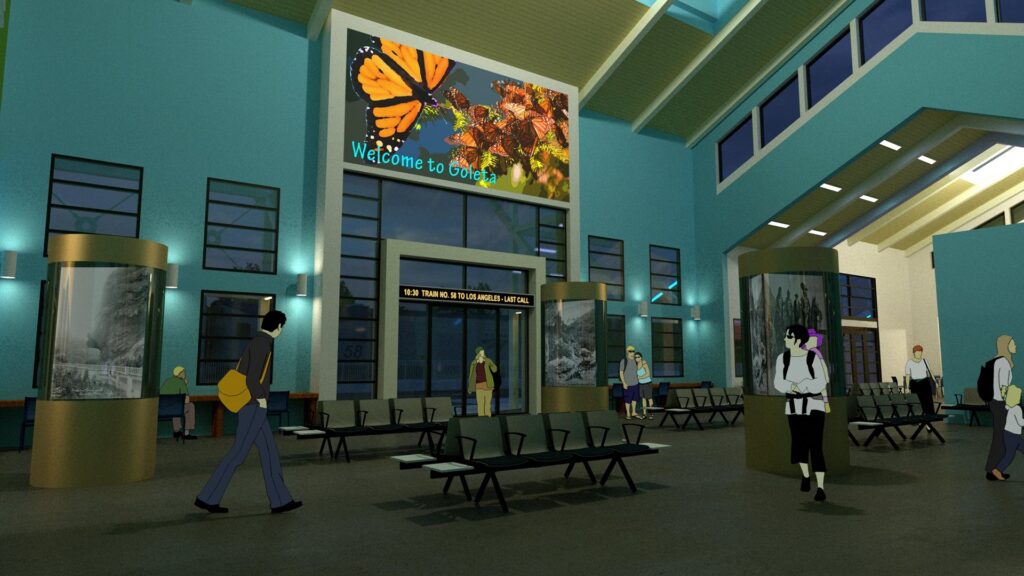 Goleta Train Depot Amtrak Station in Santa Barbara County - Anil Verma ...